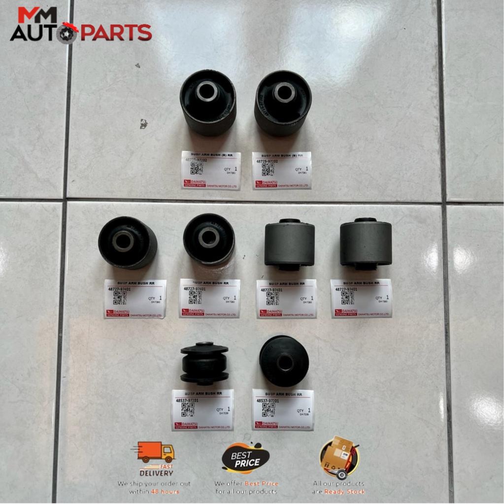 🚨DAIHATSU🚨 8 ITEM REAR SET FOR PERODUA KENARI / KELISA TRAILING ARM ...