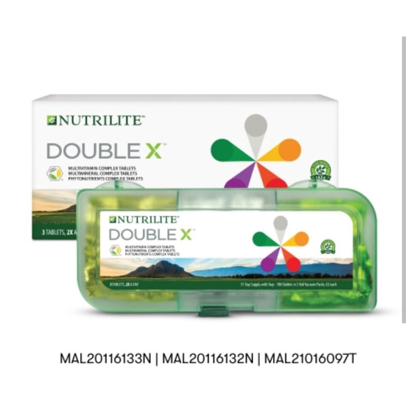 100% Original NUTRILITE DOUBLE X REFILL (new packaging) | Shopee Malaysia