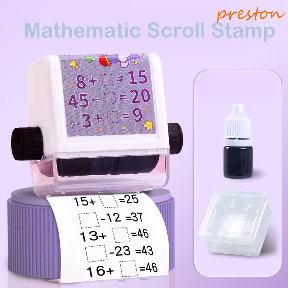 PRESTON Math Blank Filling Scroll Questioner Addition Subtraction New ...