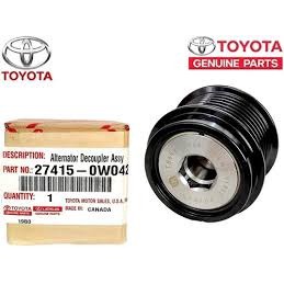 TOYOTA ESTIMA ACR50 2.4CC -ORIGINAL ALTERNATOR PULLEY - 27415-0W042 ...