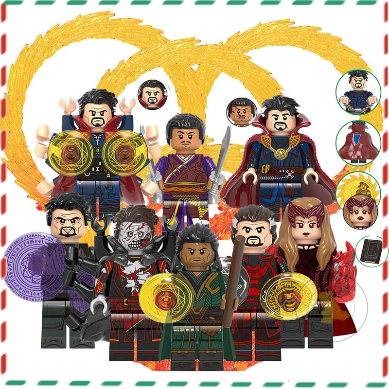 Assembled Building Blocks Minifigures Marvel Avengers Doctor Strange ...