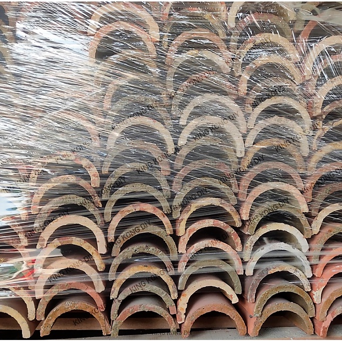 [10 PCS] Half Round Clay Drain Longkang Tanah Separuh Bulat MELAKA Free ...