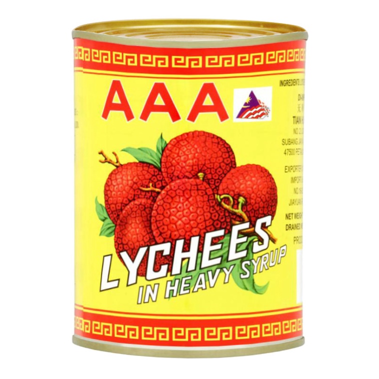 AAA Lychee In Syrup 565gm | Shopee Malaysia