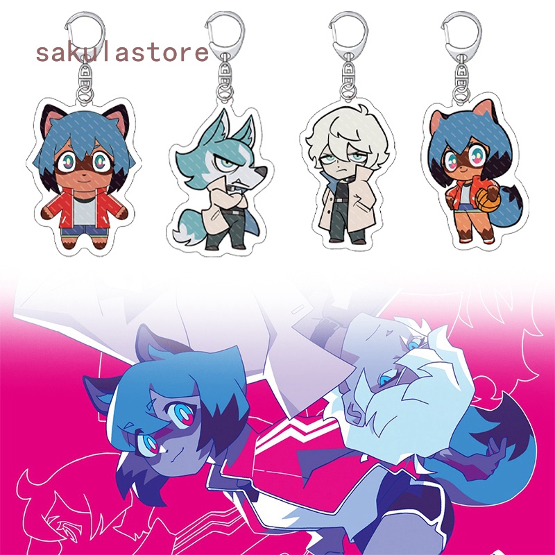Anime Brand New Animal Keychain Cartoon Kawaii Bna Shirou Ogami Wolf ...