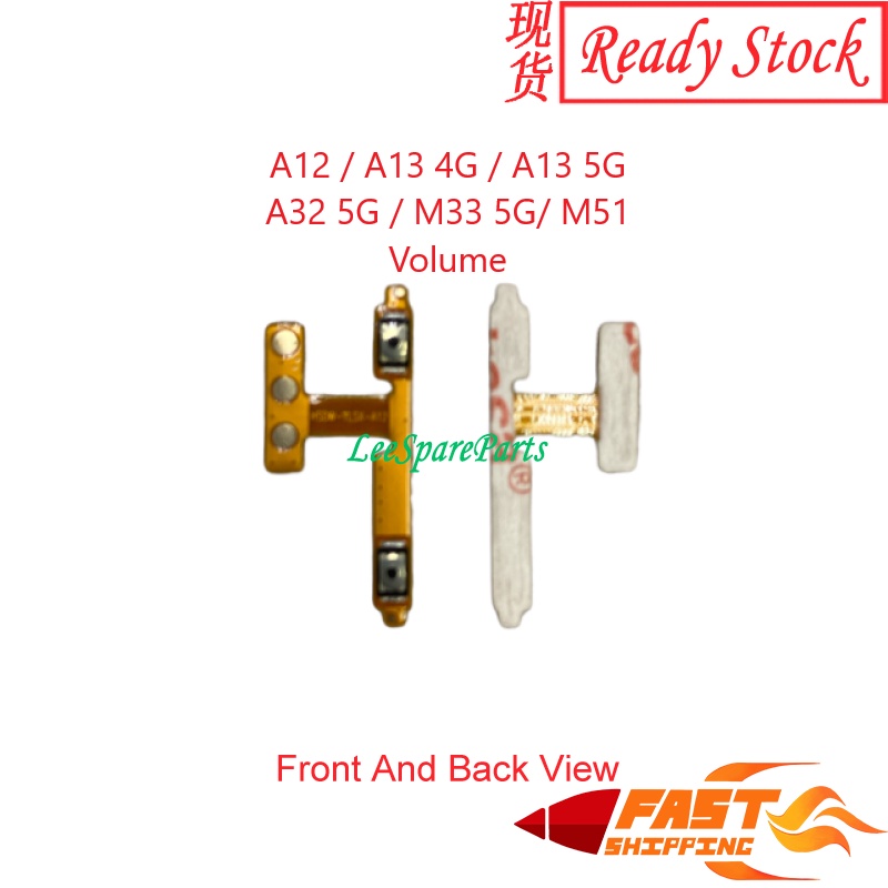 Samsung A12 / A13 4G 5G / A32 / M33 / M51 Power On Off Volume Switch ...