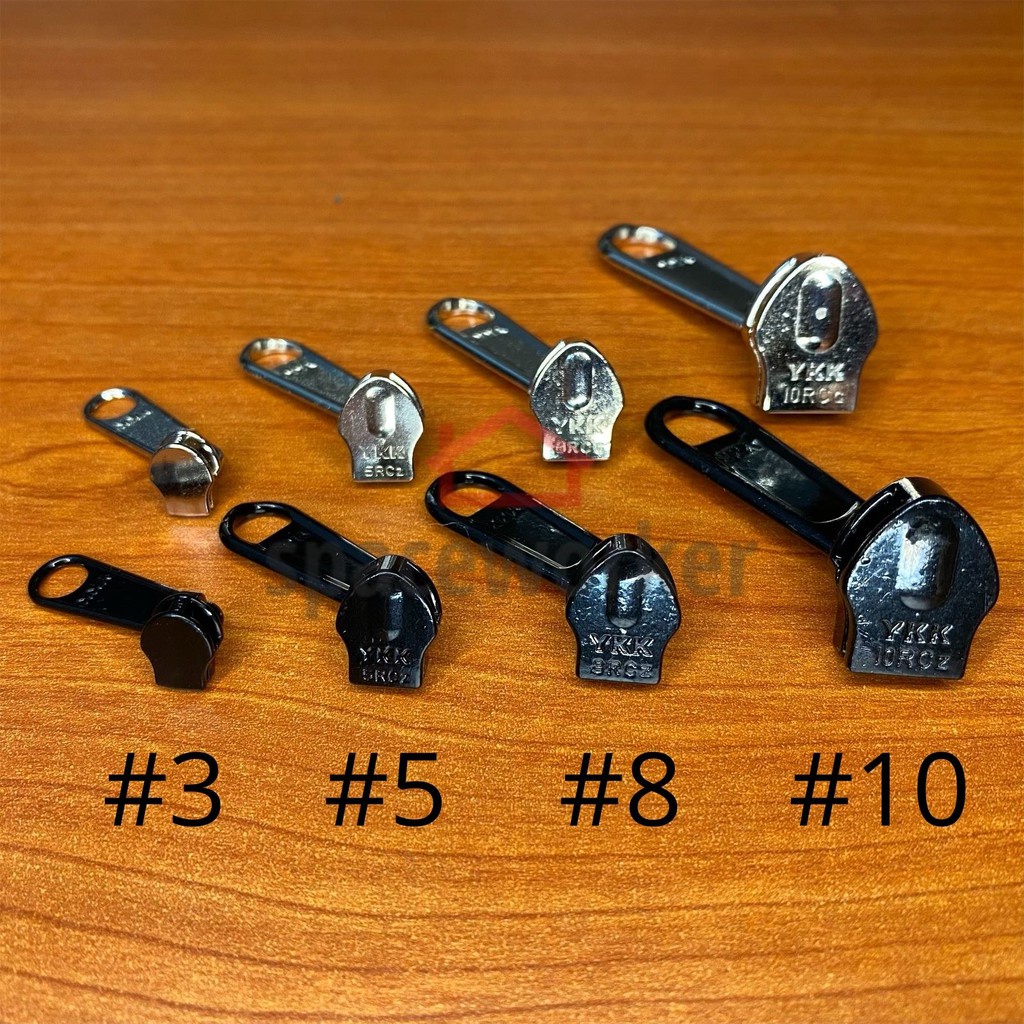 #3 #5 #8 #10 YKK Nylon Kepala Zip Slider / #3 #5 #8 #10 YKK Nylon ...