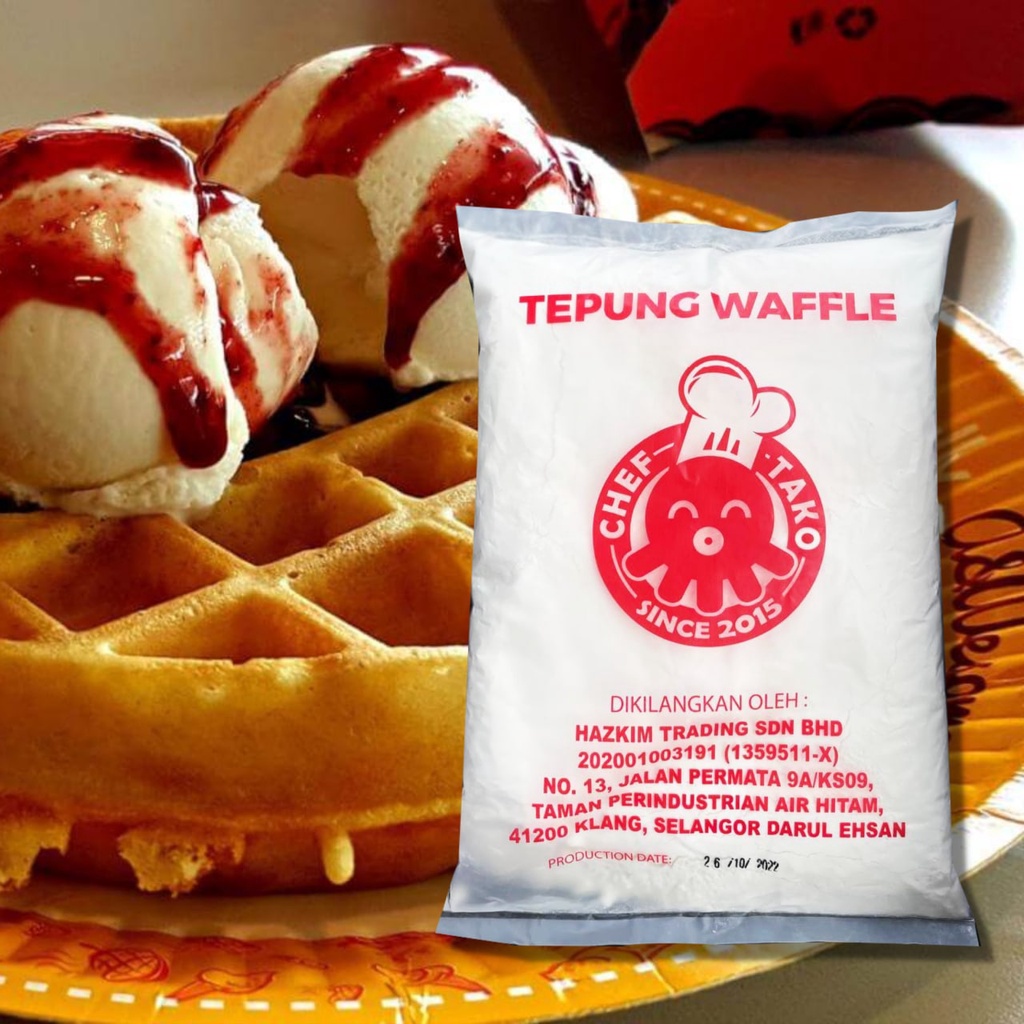 TEPUNG TAKOYAKI/WAFFLE BY CHEF TAKO (500G - 1KG) | Shopee Malaysia