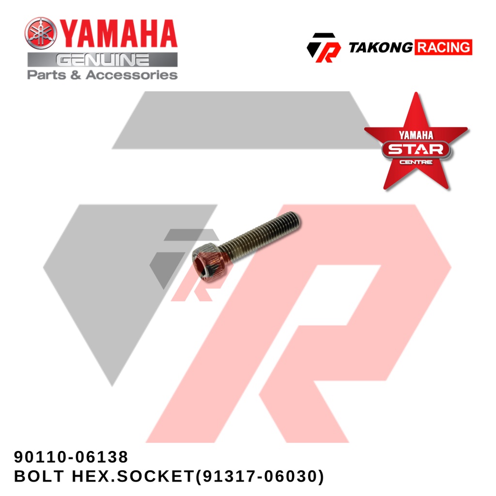90110-06138 BOLT HEX.SOCKET(91317-06030) | Shopee Malaysia