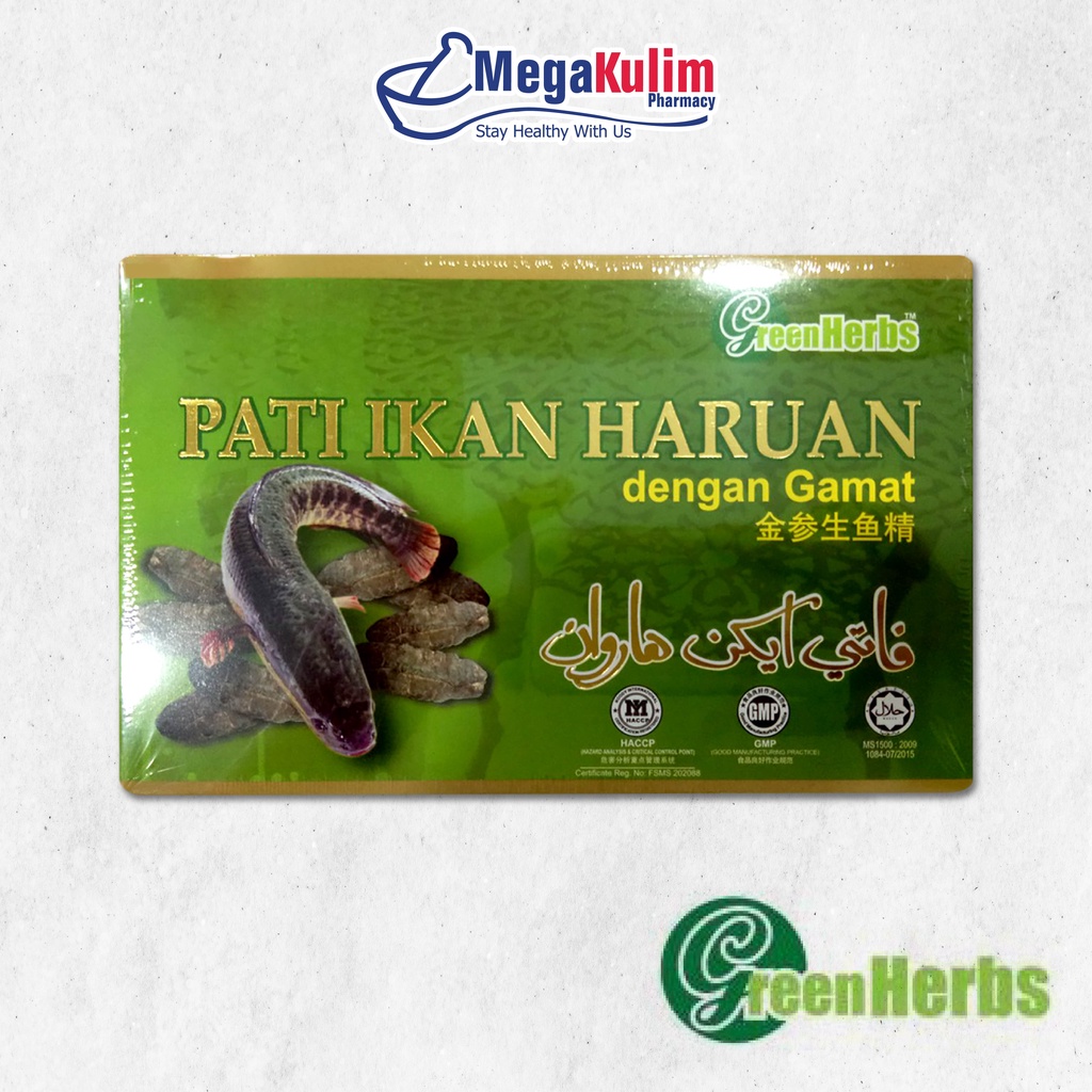 Greenherbs Pati Ikan Haruan dengan Gamat (6 x 70mL) | Shopee Malaysia