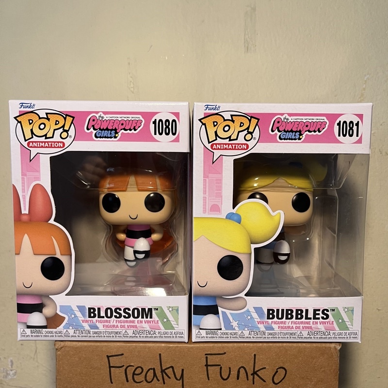 Funko Powerpuff girls- Blossom & Bubbles | Shopee Malaysia