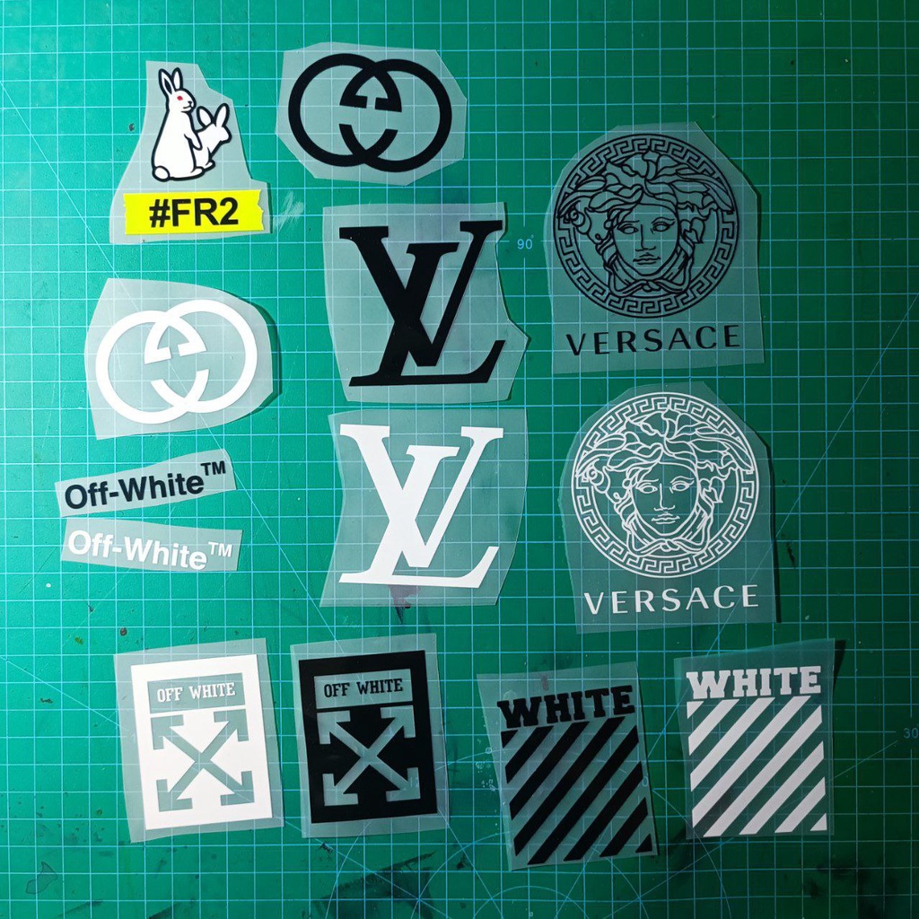 DIY Sticker Baju (Branded 1) Iron On / Heat Press | Shopee Malaysia