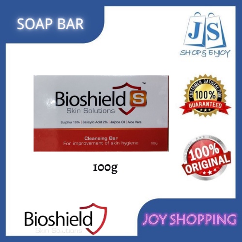 [READY STOCK] Bioshield S Bar Soap 100g (EXP 07/2025) | Shopee Malaysia