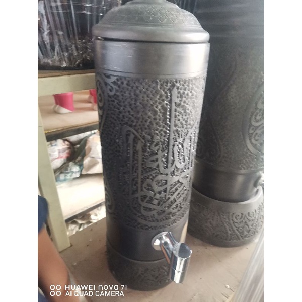 Dipenser Labu Sayong Khat & Bercorak Hitam 3L | Shopee Malaysia