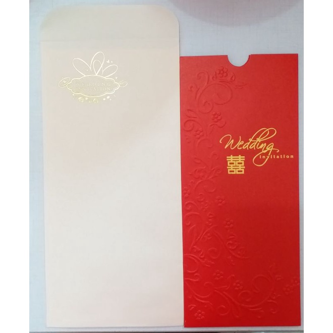 Wedding Card Invitation Holder & Envelope (Set) | Shopee Malaysia