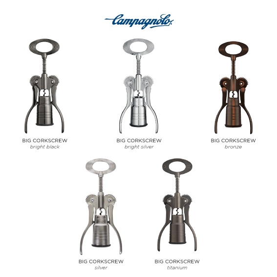 CAMPAGNOLO Big Corkscrew | Best Gift for Wine Lovers and Cyclists ...