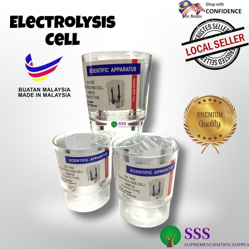 🔥[Ready stock]🔥Electrolysis Cell Kits (Simple Plastic Type) Come with ...
