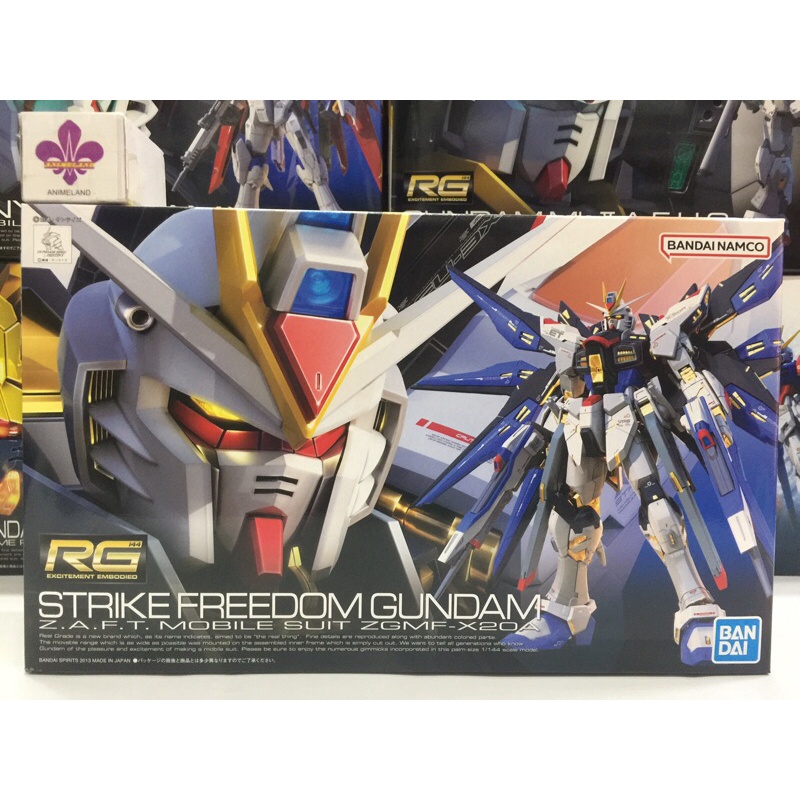 Bandai RG 1/144 ZGMF-X20A Strike Freedom Gundam (RG) (Gundam Model Kits ...