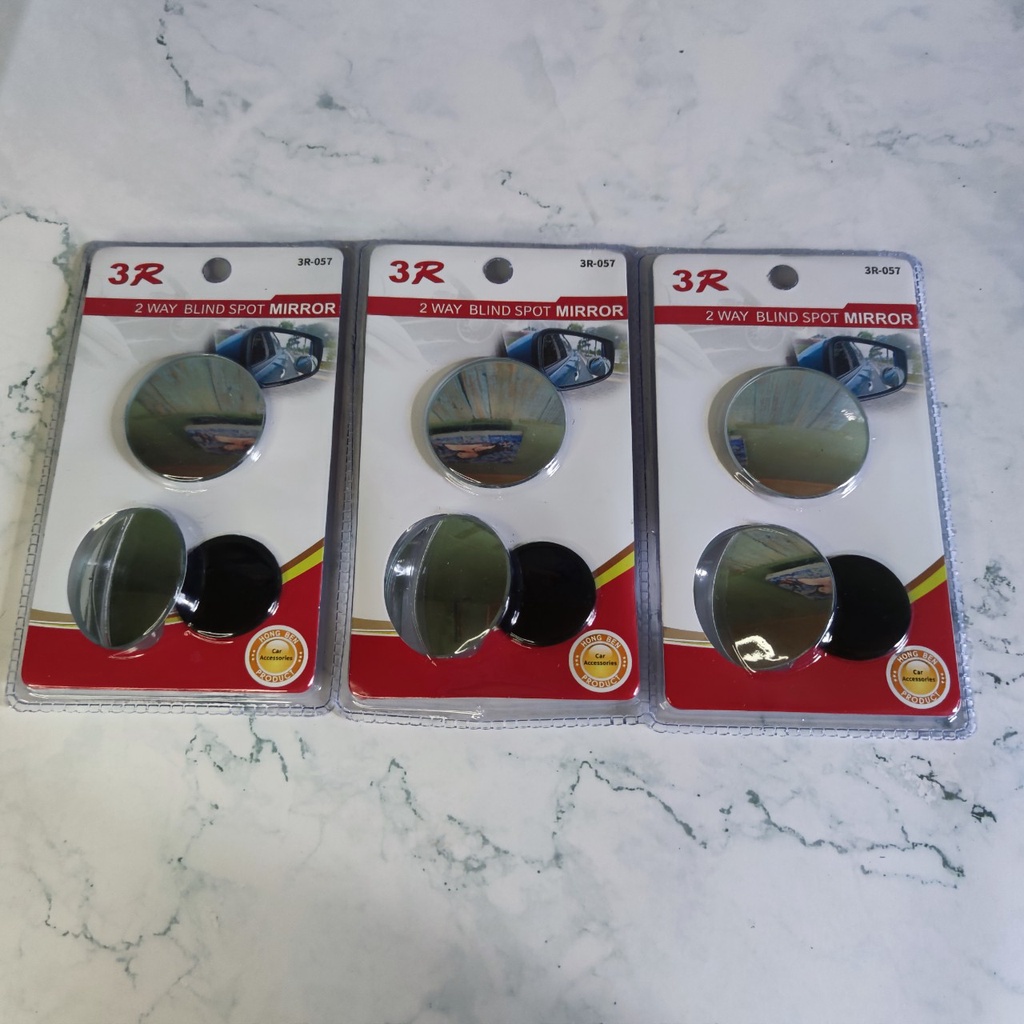 3r convex mirror eliminates car blind spots Borderless 3R round mirror ...