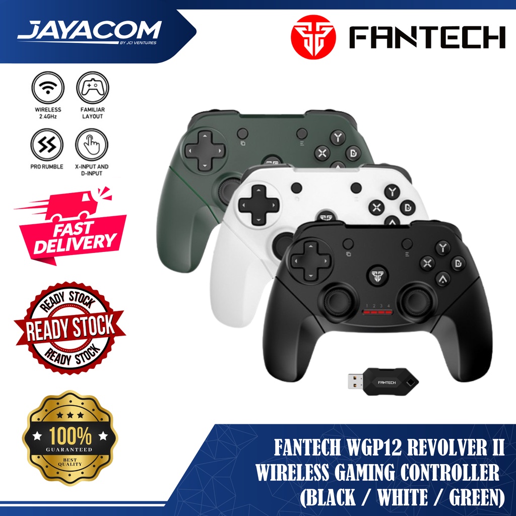 Fantech WGP12 Revolver II 2.4G Wireless Gaming Controller Joystick ...
