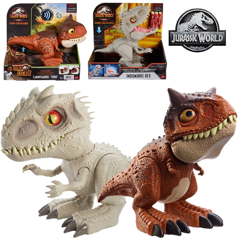 【现货】Jurassic World HBY85 GMT90 Camp Chalky Chompin Carnotaurus Toro Q ...