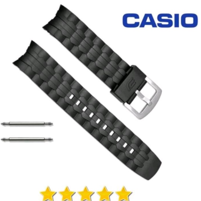 Casio EDIFICE EF-550 EF 550 WATCH STRAP FREE 2 RUBBER PENS CASIO EF-550 ...