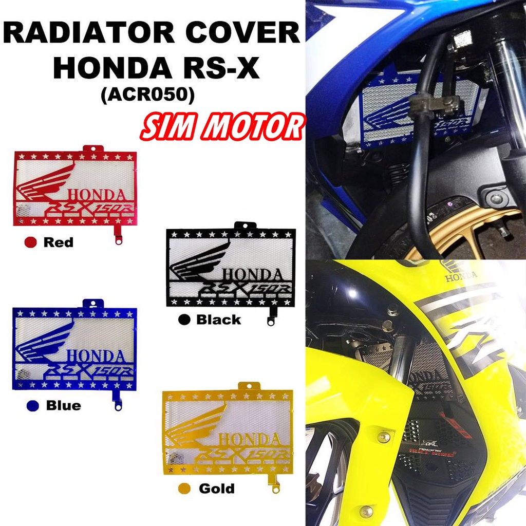 Honda RSX 150 RSX150 WINNER X ENGINE COVER & COOLANT NET RADIATOR COVER ...