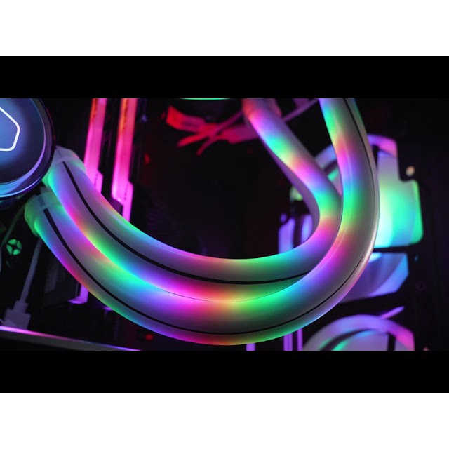 Cooler Master Universal 12mm Water Cooling Addressable RGB LED Tube ...