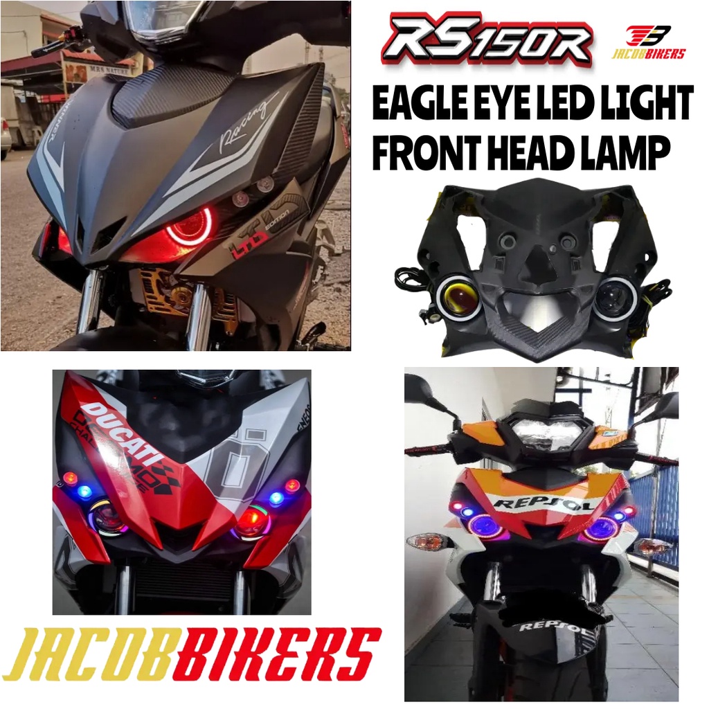HONDA.RS150 V1 V2 EAGLE EYE LED FRONT HEAD LAMP | Shopee Malaysia