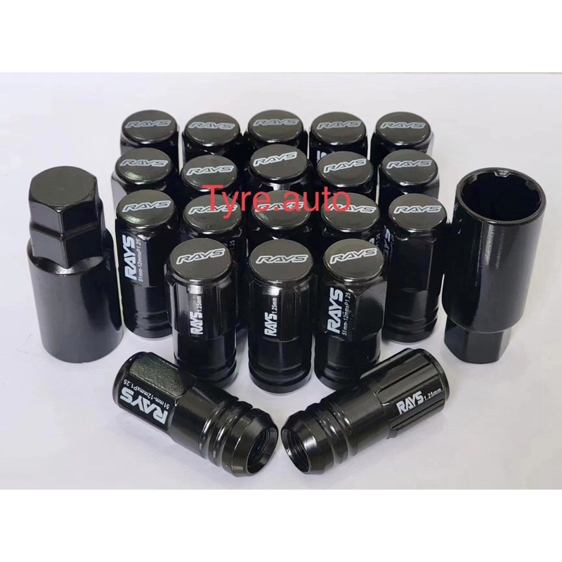 Rays Nut Panjang Besi Racing Wheel Nut LONG Steel Heavy Duty Tyre Nut ...