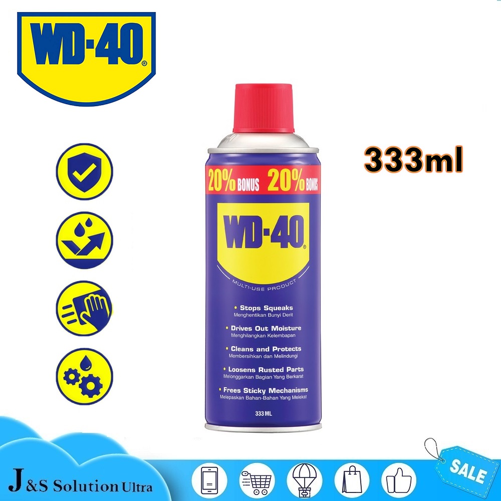 WD-40 Multi Use Product Anti Rust Multi Purpose Lubricant Spray 333ML | Shopee Malaysia