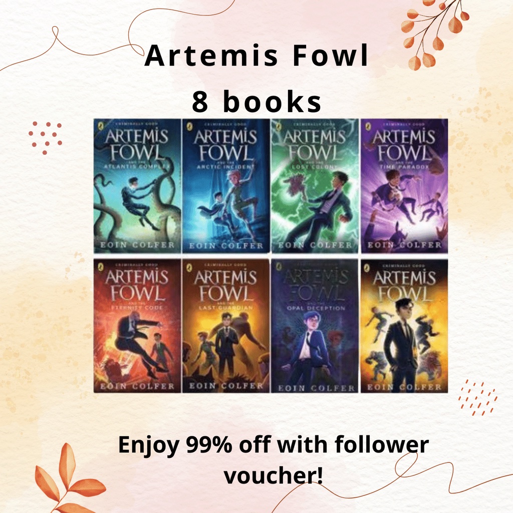 Artemis Fowl Books Set by Eoin Colfer (8 books) | Shopee Malaysia