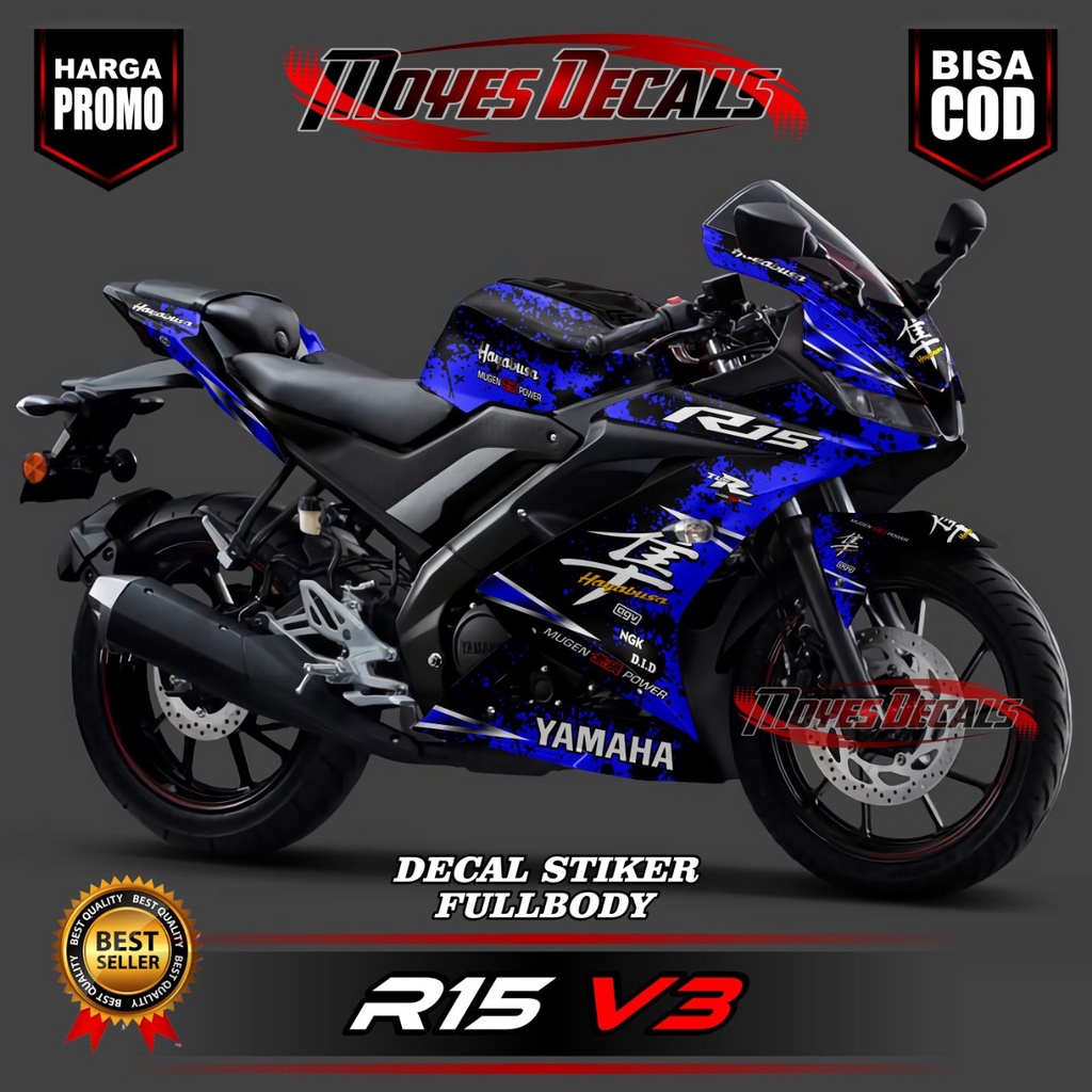 Newest decal Sticker R15 V4 anti-Fade Sticker decal R15 V4 full body ...