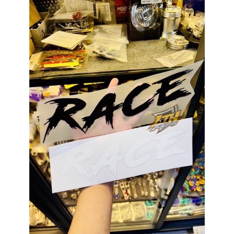 Race sticker logo Stamp Car Decoration Stickers, Stamps Printed On ...