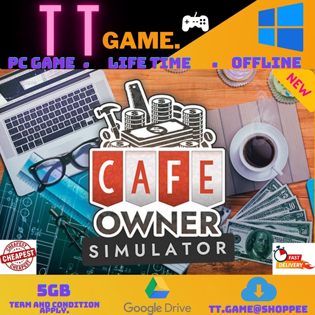 Cafe Owner Simulator (PC) (FAST DOWNLOAD) (OFFLINE) (ALL-DLC) (FAST INSTALL) | Shopee Malaysia