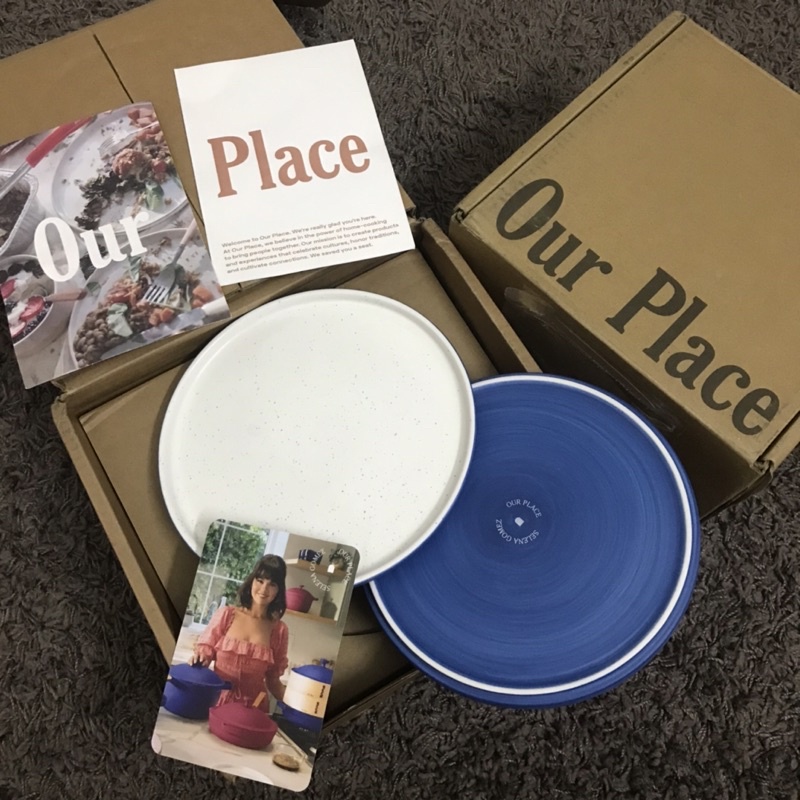 READY STOCK OUR PLACE x Selena Gomez Limited Edition AZUL Side Plate (1 ...