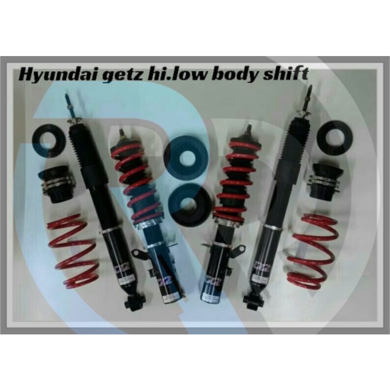 D2 Adjustable Hi Low Bodyshift Hyundai Getz | Shopee Malaysia