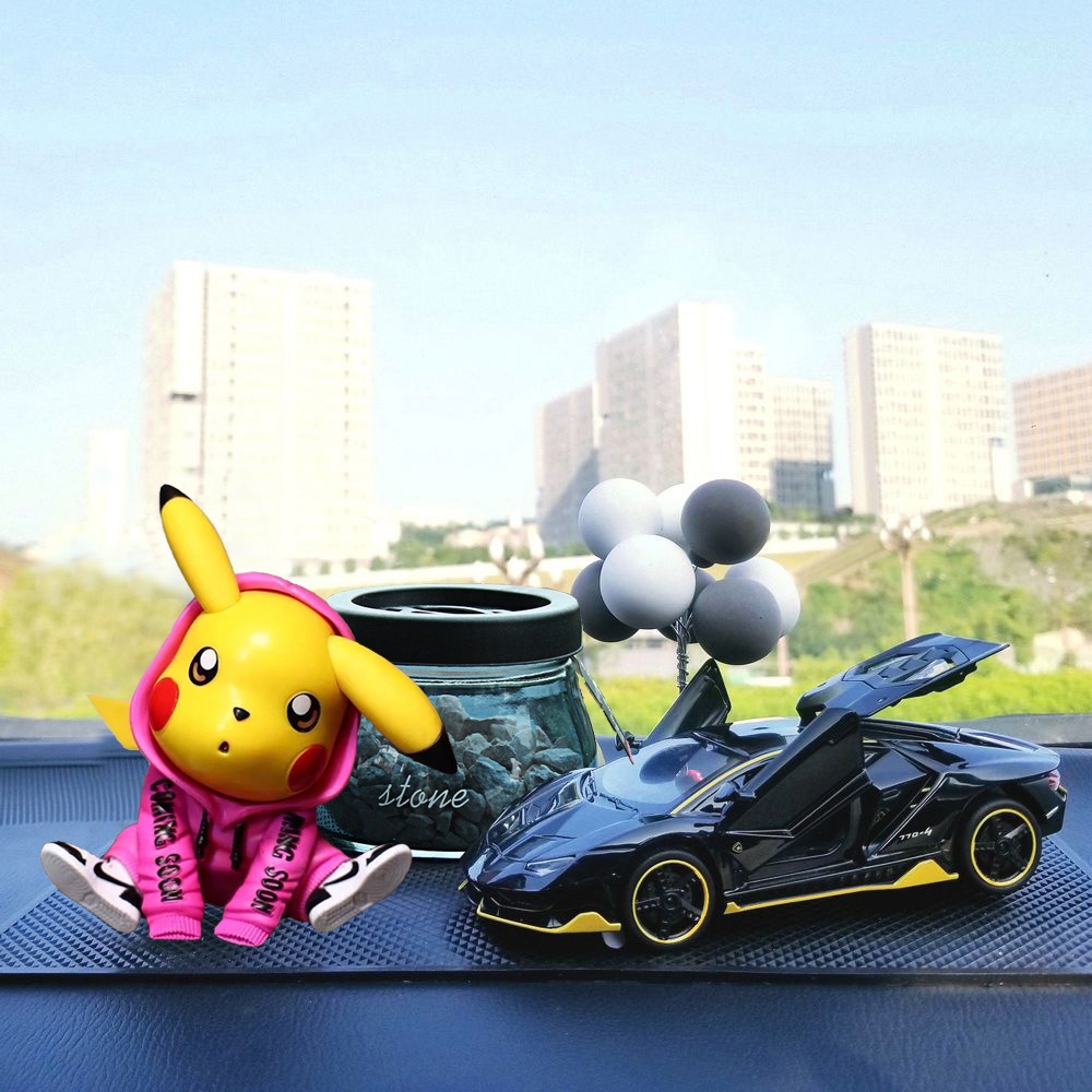 Pikachu Iron Man Batman Lamborghini Luxury Team Decoration car Interior ...
