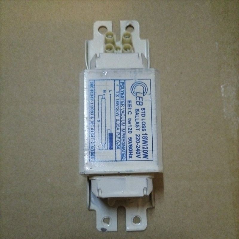 32W-40W FLUORESCENT LAMP BALLAST / CHOKE FOR TUBE (CLEAR STOCK ...