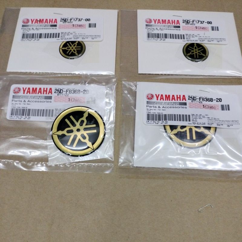 Y15ZR STICKER LOGO GOLD ORIGINAL YAMAHA | Shopee Malaysia