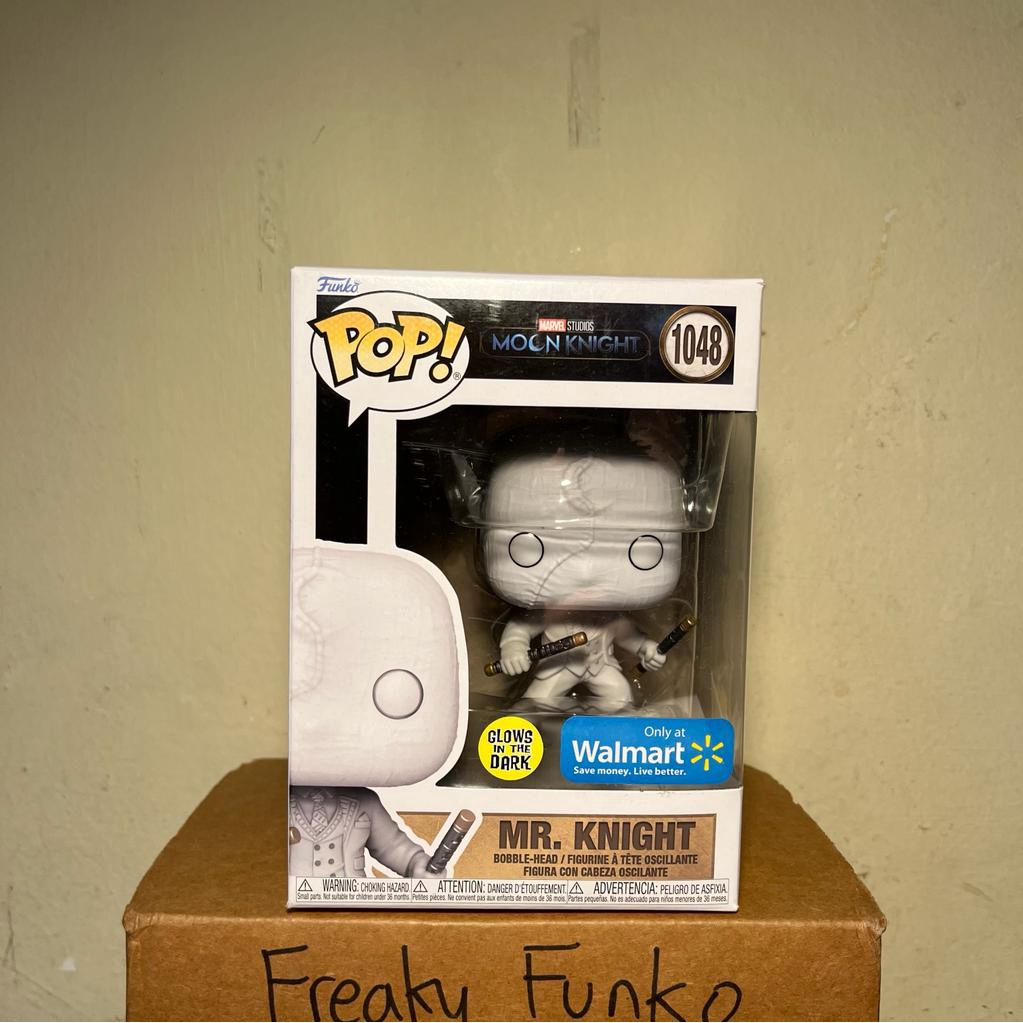 Funko Pop! Marvel #1048 Mr. Knight GITD (Walmart exclusive) | Shopee ...