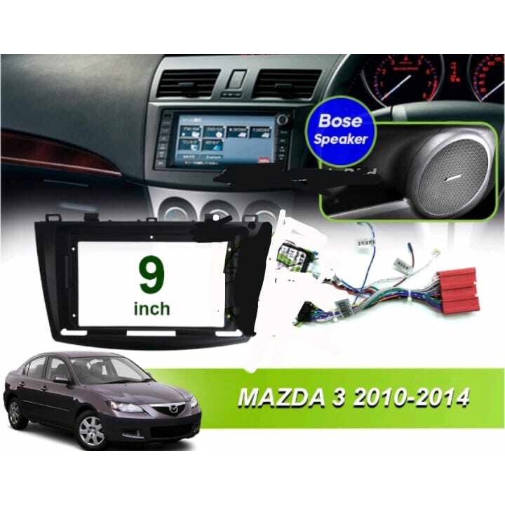 Mazda 3 Android Player + Casing + Foc Reverse Camera 360 3D 1080P ...