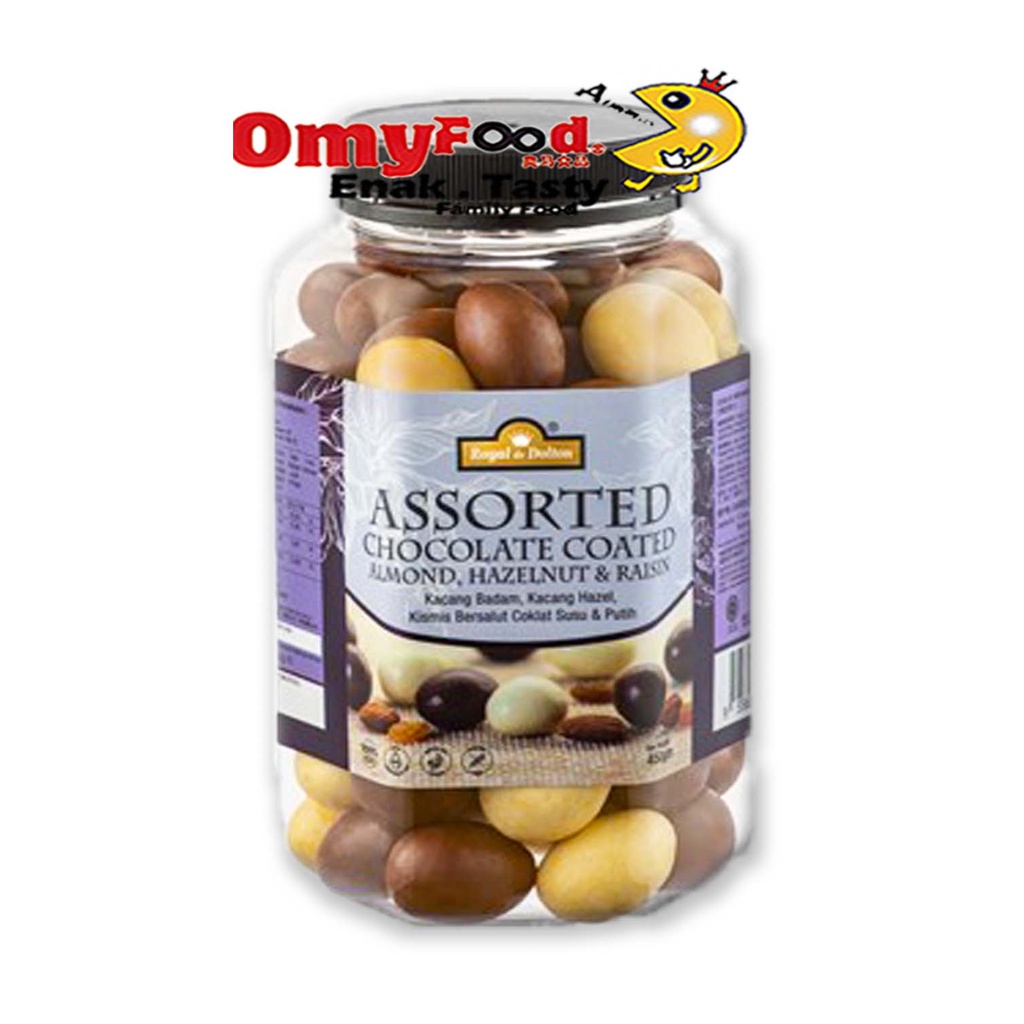 400g Royal De Dolton Chocolate [White Choco/Dark Choco/Almond Choco ...