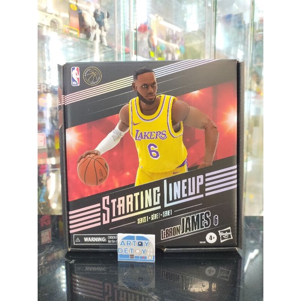 Hasbro Starting Lineup Series 1 LeBron James Action Figure | Shopee ...