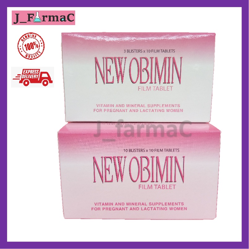 New Obimin Tablets 30's/100's (Blister Pack) | Shopee Malaysia