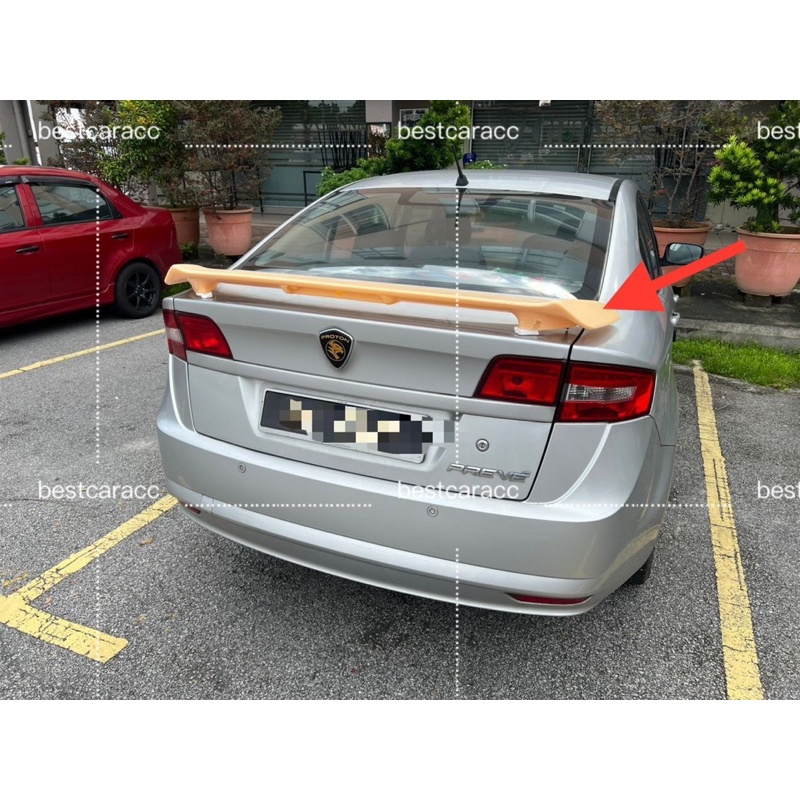 PREVE TRD SPOILER LED ABS NO PAINT | Shopee Malaysia
