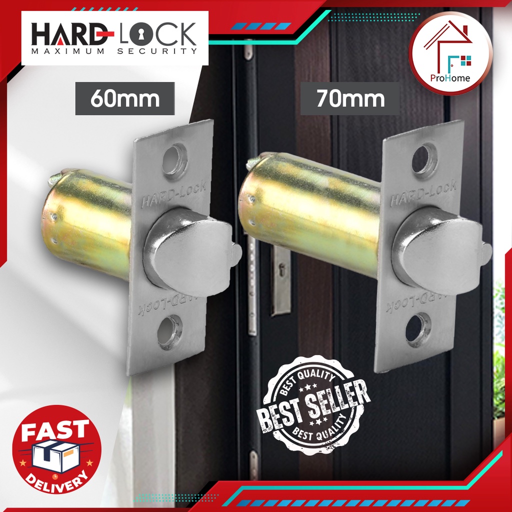 Cylindrical Door Lock Tongue Spring Latch 60mm / 70mm Backset ...