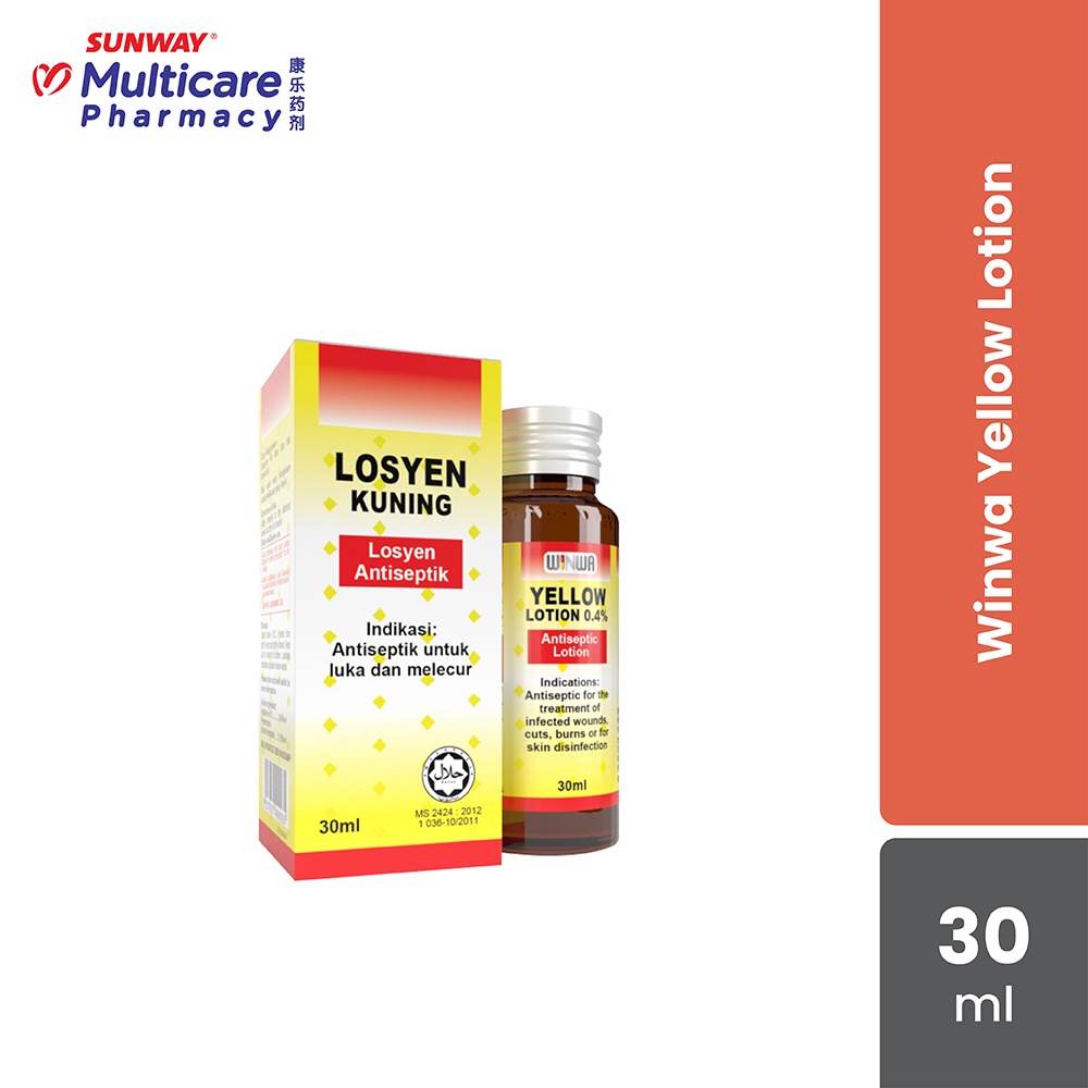 Winwa Yellow Lotion 0.4% [30ml] | Shopee Malaysia