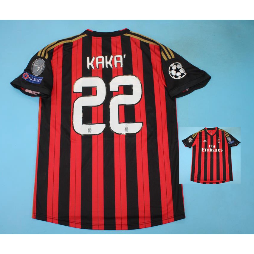 Thailand 2013 2014 KAKA Team Retro Soccer Jersey Men Shirt Fans ...