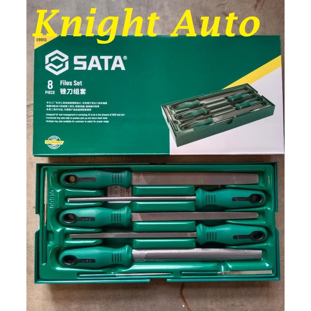 Sata 09910 8pcs File Set ID33797 | Shopee Malaysia