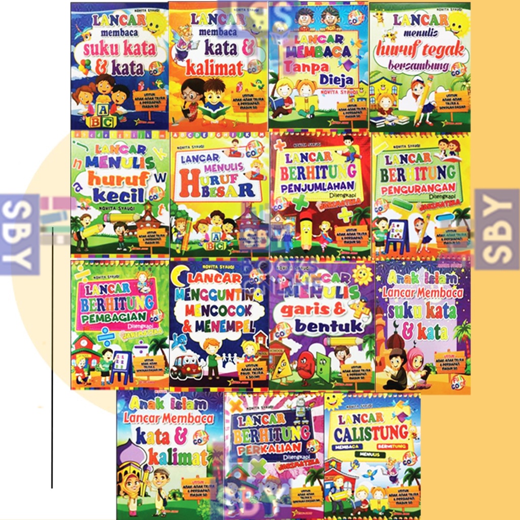 Paud PAUD TK Book Series Is Smoothly Smart For TK/RA Children And ...